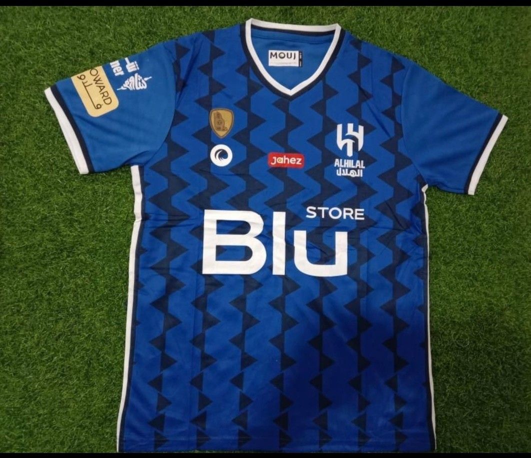 Al-hilal home jersey 23/24, Men's Fashion, Activewear on Carousell