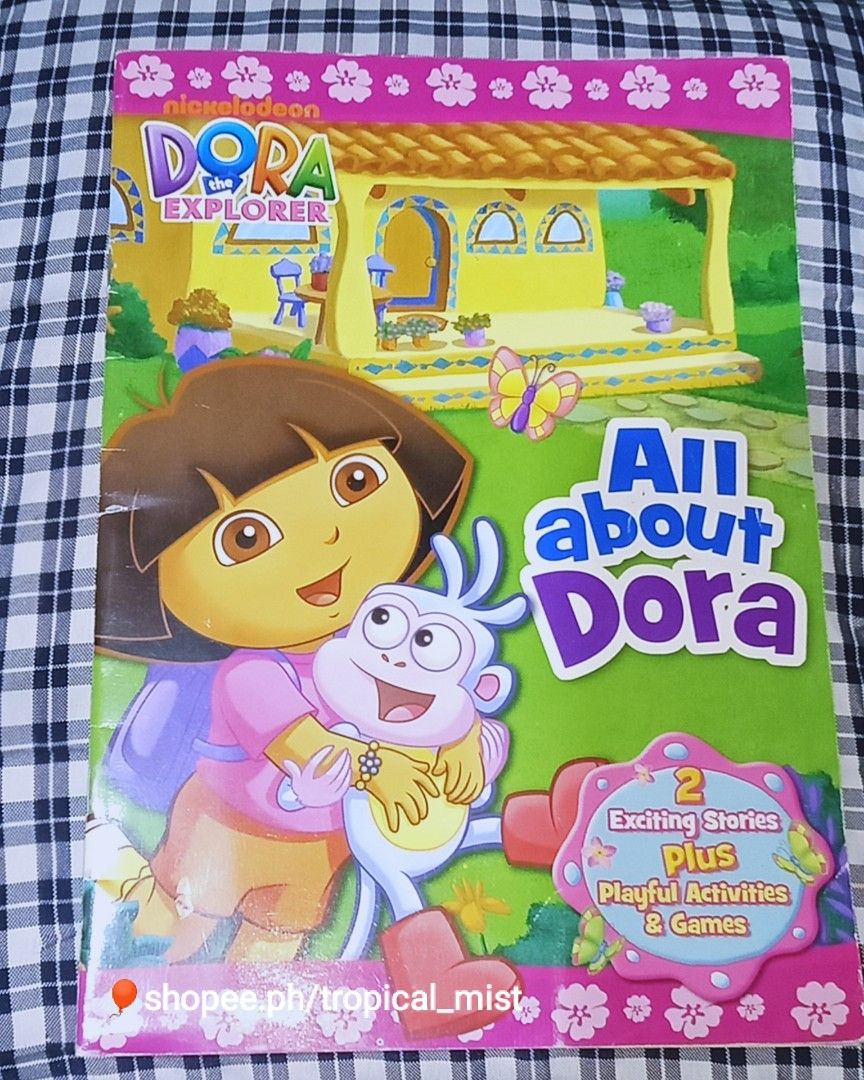All About Dora PB Activity Book, Hobbies & Toys, Books & Magazines ...