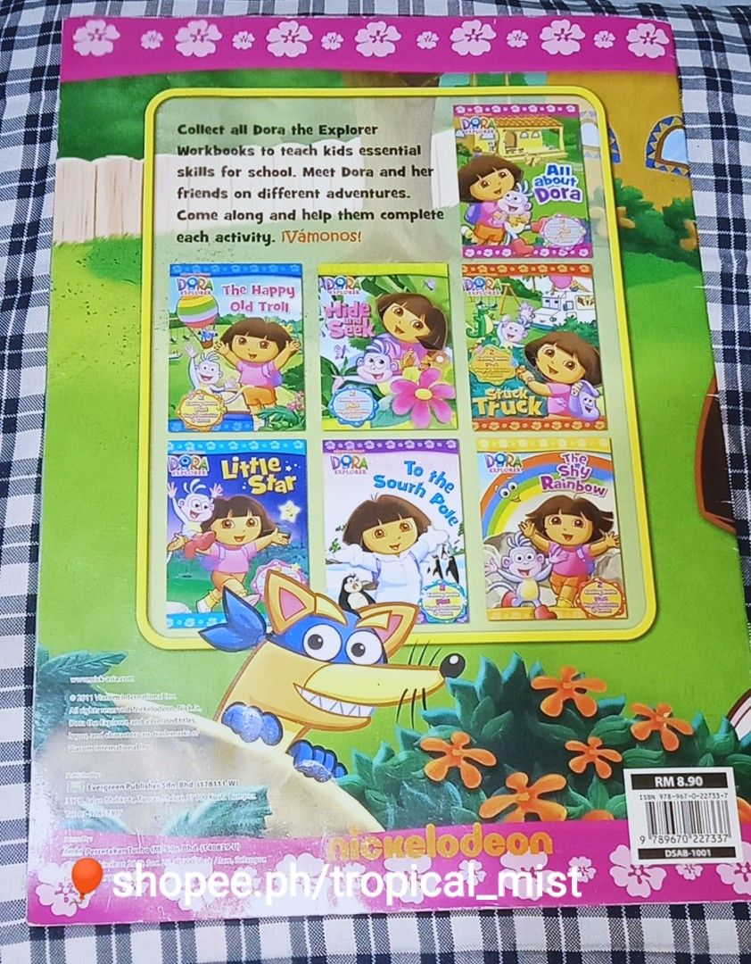 All About Dora PB Activity Book, Hobbies & Toys, Books & Magazines ...
