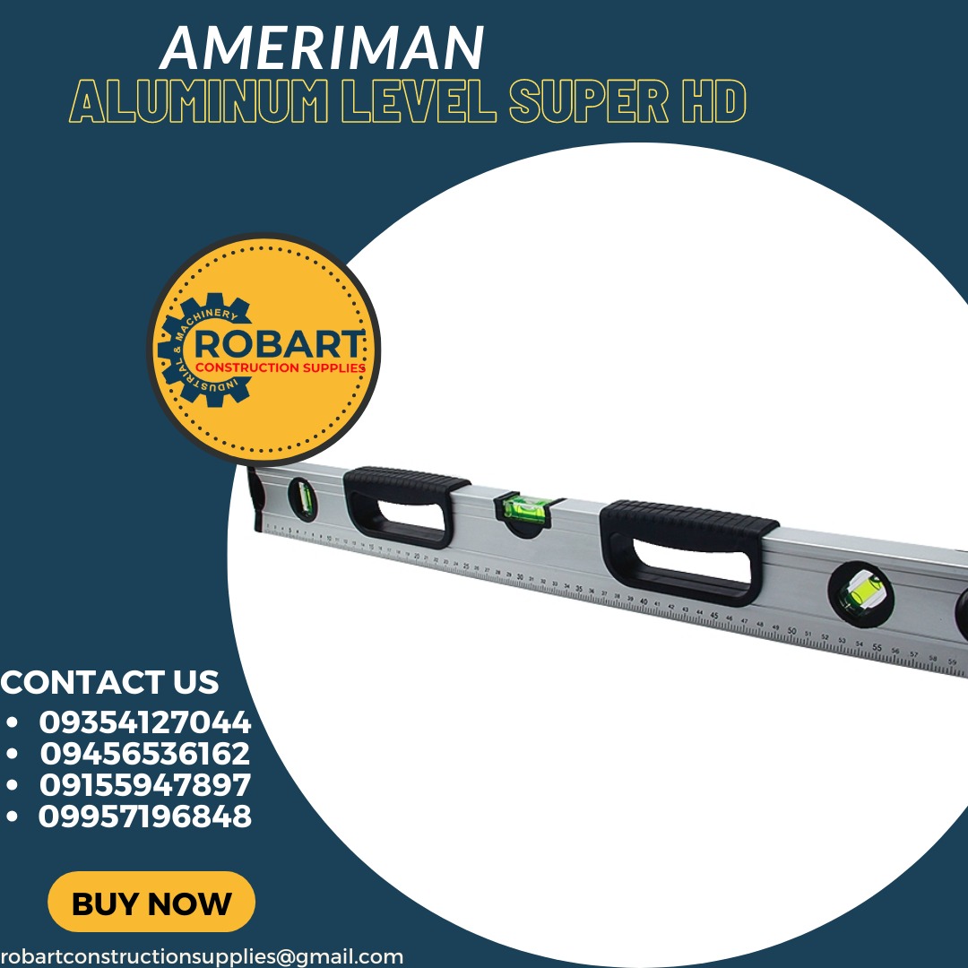 ALUMINUM LEVEL SUPER HD, Commercial & Industrial, Construction Tools ...