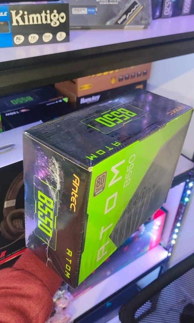 Antec 550W Atom B550 Power Supply PSU 80+ Bronze, Computers & Tech ...