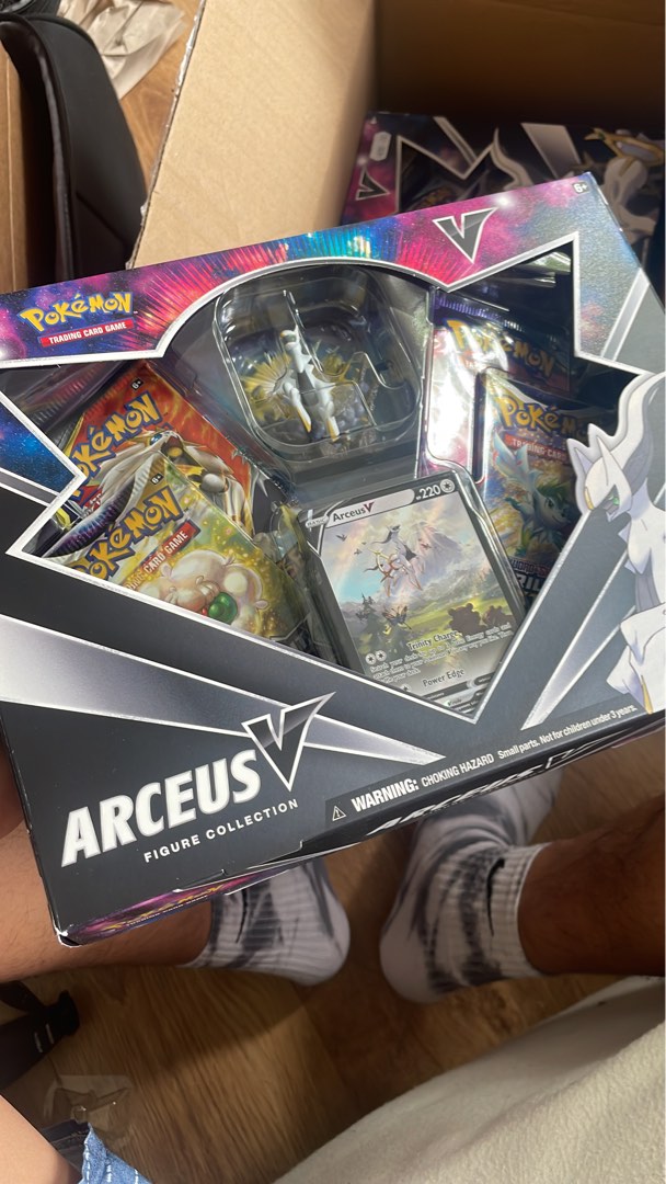 Arceus v figure collection box, Hobbies & Toys, Toys & Games on Carousell