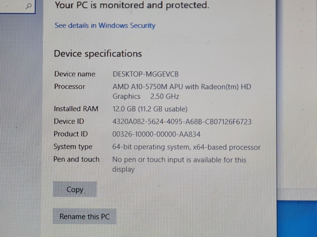 Asus X550D Computer Laptop Windows PC AMD A10, Computers & Tech, Laptops & Notebooks on Carousell