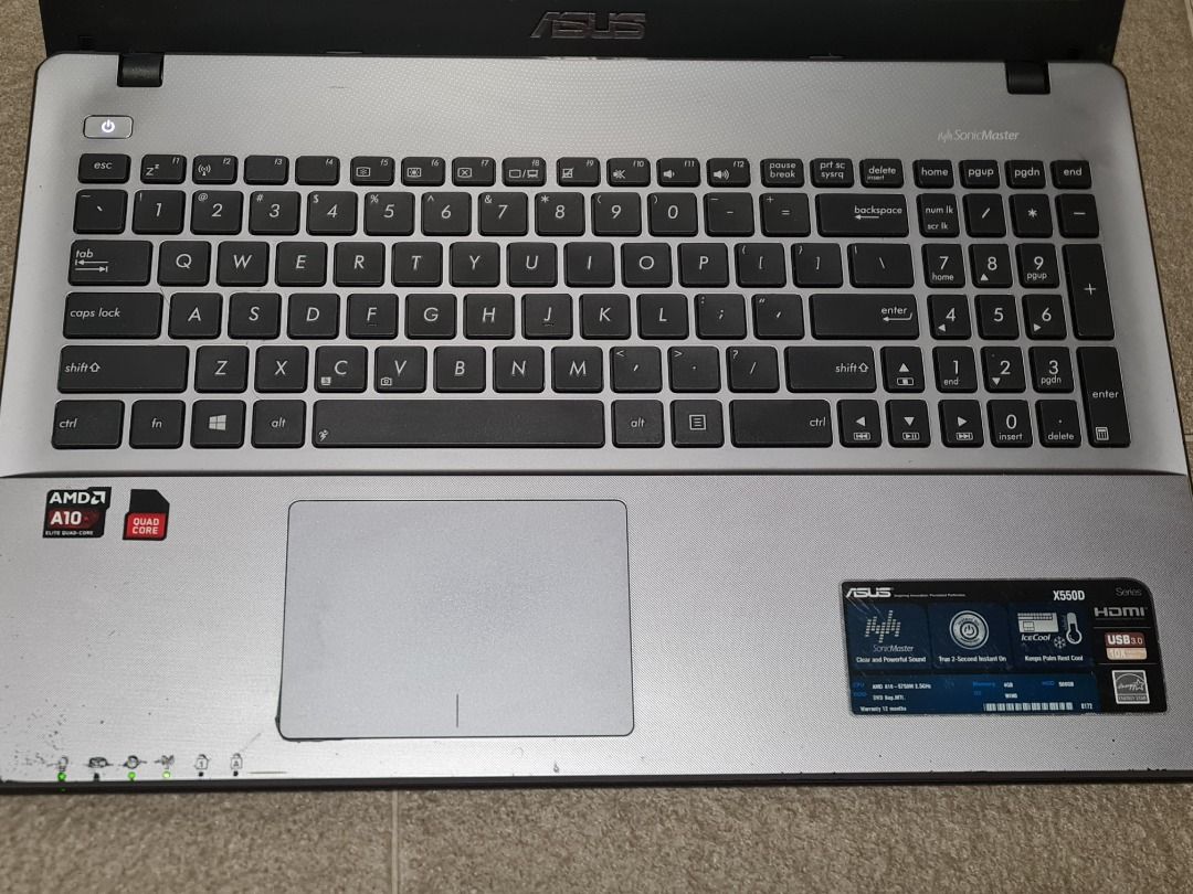 Asus X550D Computer Laptop Windows PC AMD A10, Computers & Tech ...