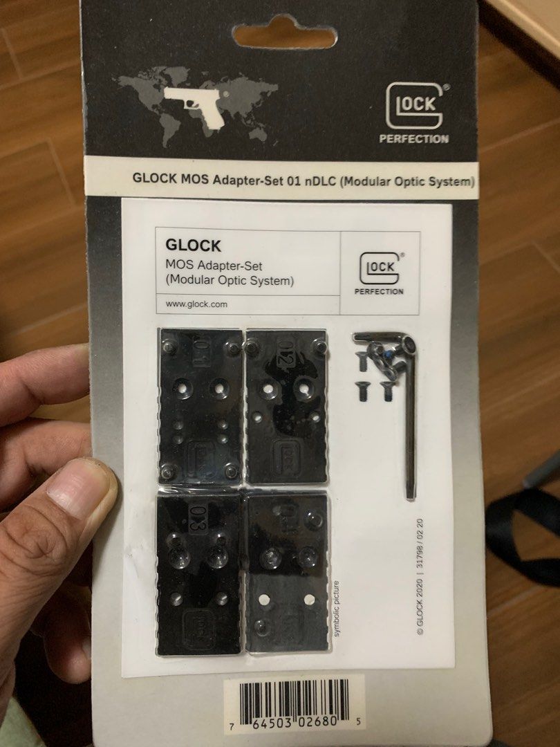 Authentic Glock MOS Adapter Set ( Modular Optic System), Everything ...