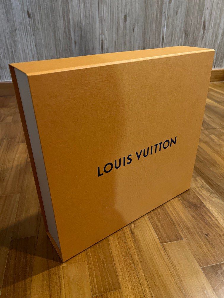 Authentic Louis Vuitton boxes & paper bags, Luxury, Accessories on Carousell