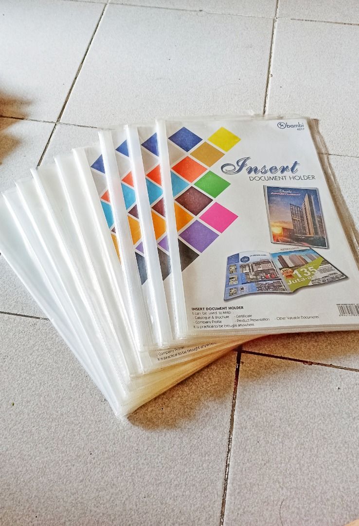 Bambi Document Holder F4 4217 - Map Katalog, Buku & Alat Tulis, Alat ...