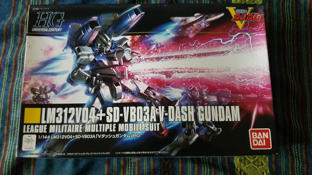 BANDAI GUNDAM LEAGUE MILITAIRE MULTIPLE MOBILE SUIT LM312V04 SD-VBO3A V ...