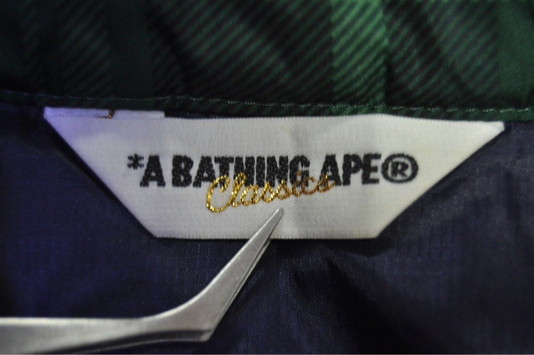 Bape Classics - Plaid Down Jacket, Men's Fashion, Coats, Jackets and ...