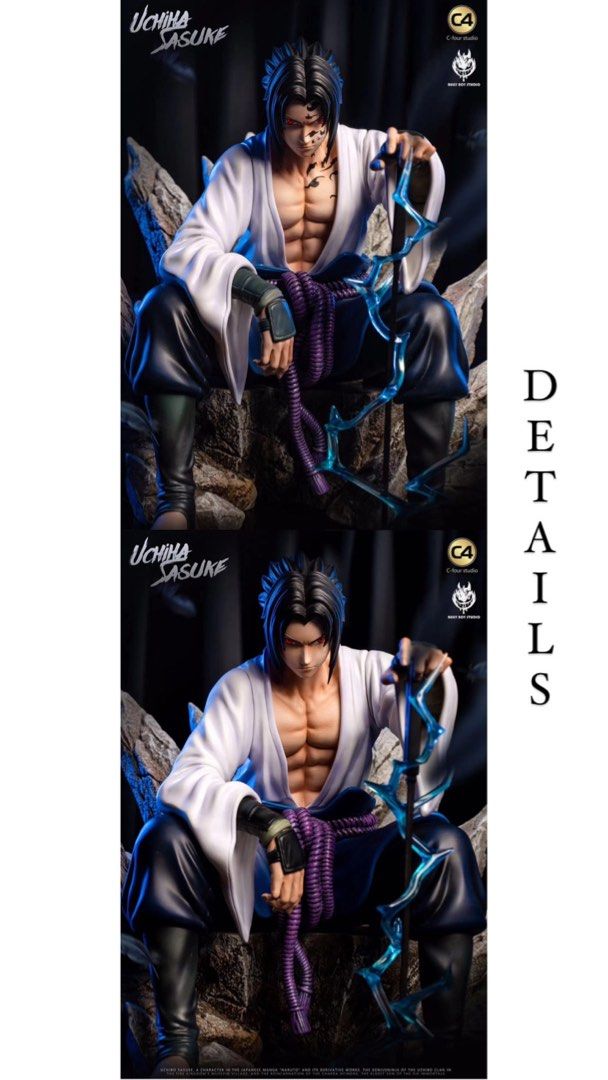 BBS X C4 Studio - Uchiha Sasuke, Hobbies & Toys, Toys & Games on Carousell