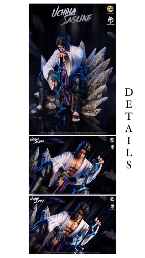 BBS X C4 Studio - Uchiha Sasuke, Hobbies & Toys, Toys & Games on Carousell