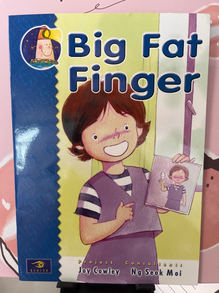 Big fat finger, 興趣及遊戲, 書本 & 文具, 小朋友書 - Carousell