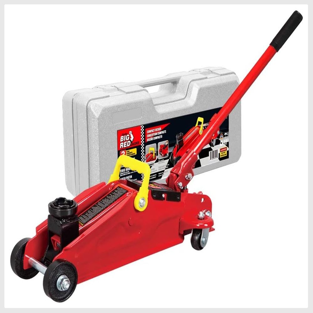BIG RED Torin Hydraulic Trolley Service/Floor Jack with Blow Mold ...