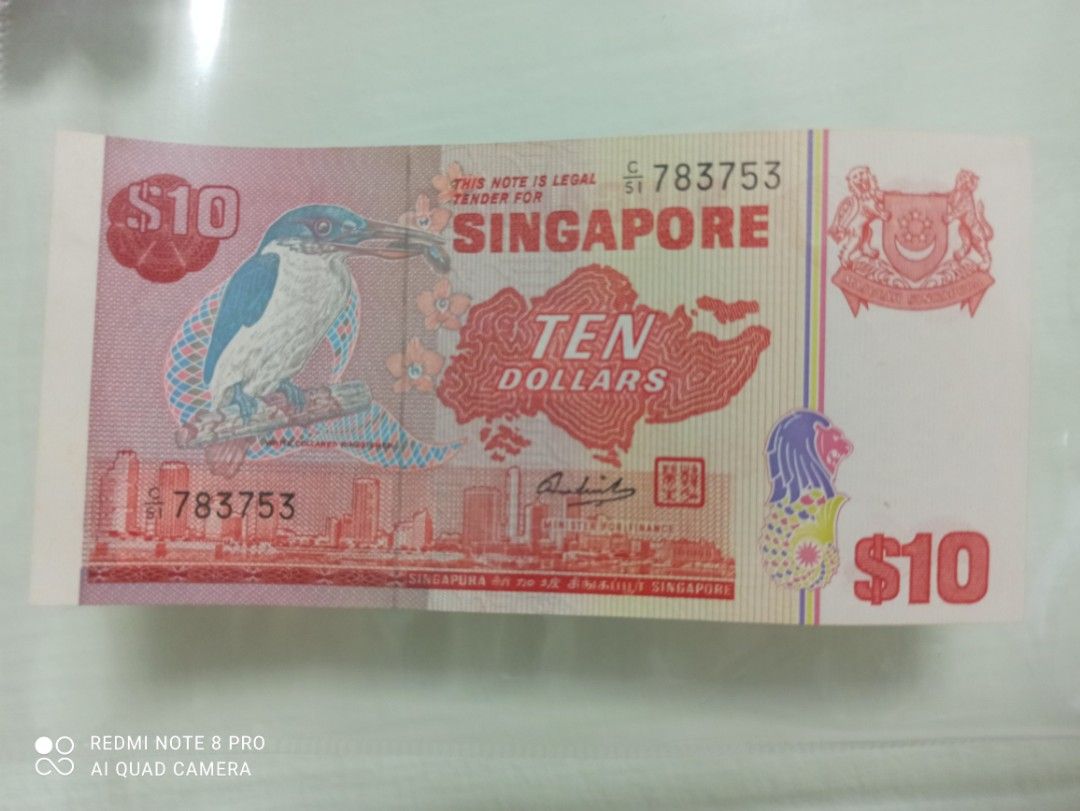 Bird series $10 note, Hobbies & Toys, Memorabilia & Collectibles ...