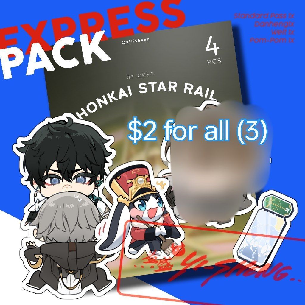 blade pantalone print danheng caelus stickers honkai star rail genshin ...