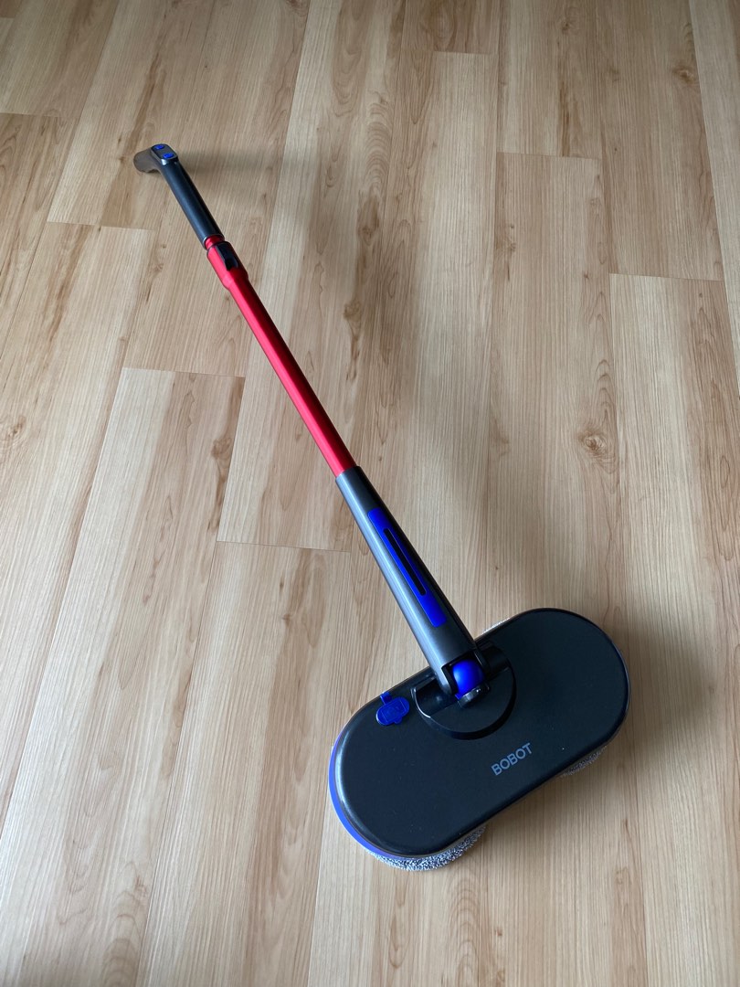 BNIB BOBOT Smart Handy Cordless Electric MOP Floor Mopping Machine LED ...