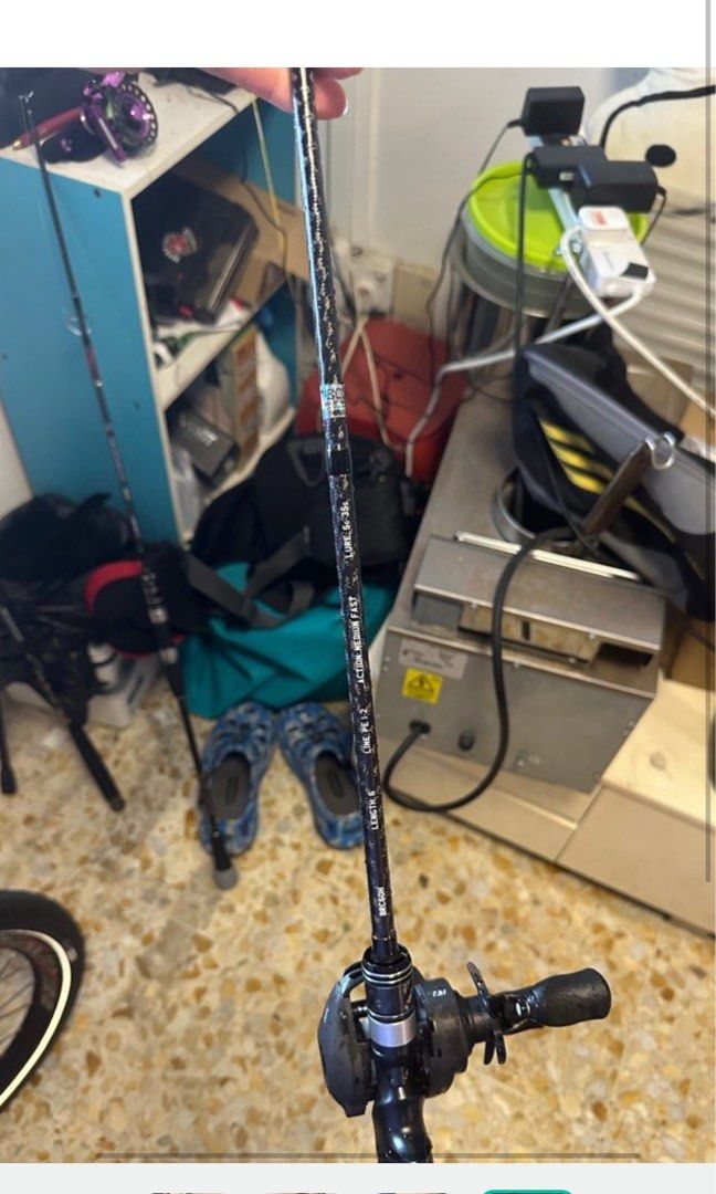 Bone bc rod, Sports Equipment, Fishing on Carousell