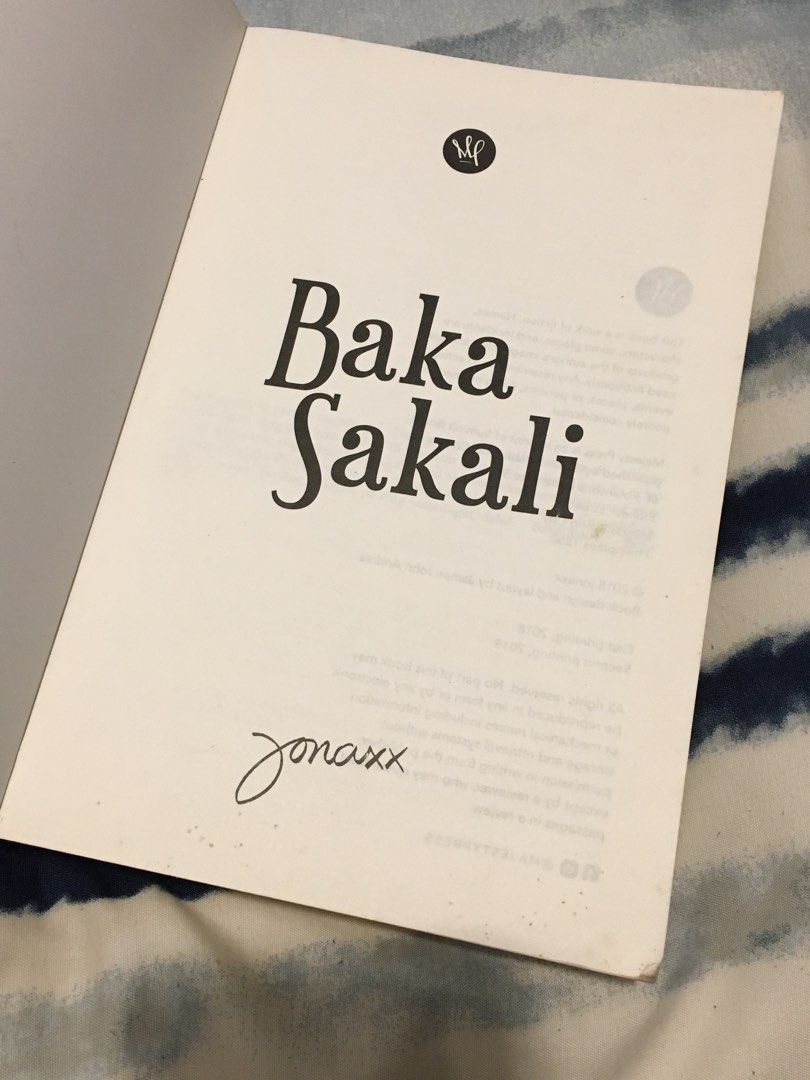 Book 1 - Baka Sakali by JONAXX, Hobbies & Toys, Books & Magazines ...
