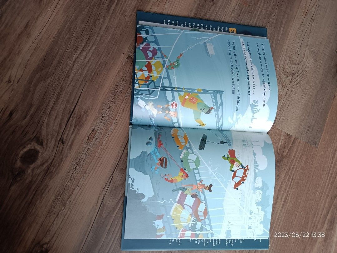 Book even superheroes make mistakes, Everything Else on Carousell