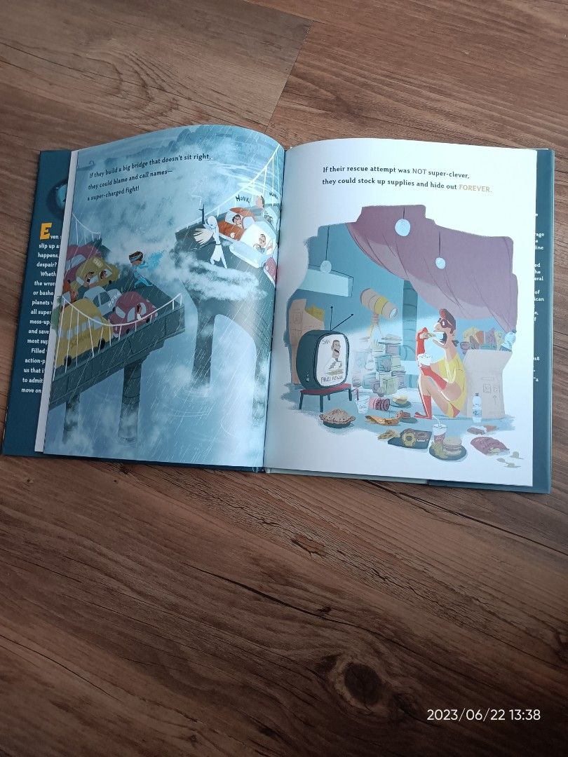 Book even superheroes make mistakes, Everything Else on Carousell