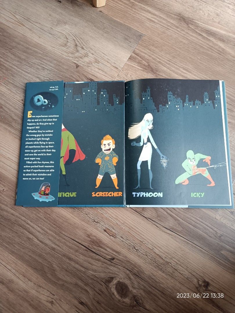 Book even superheroes make mistakes, Everything Else on Carousell