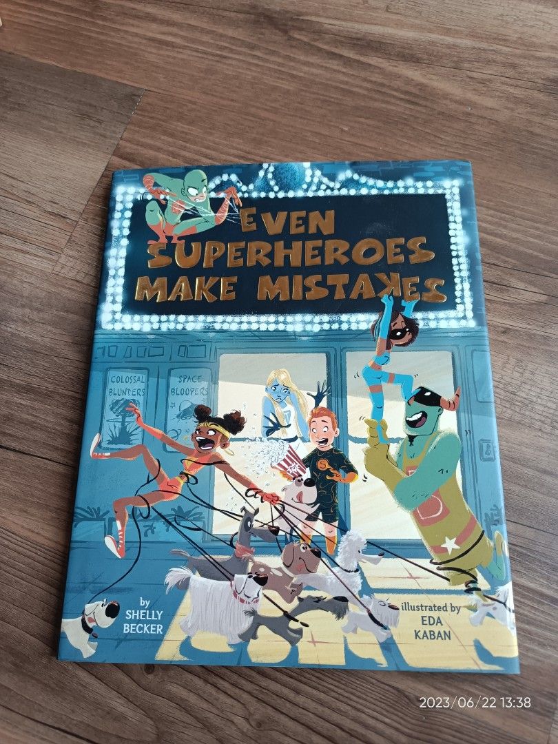 Book even superheroes make mistakes, Everything Else on Carousell