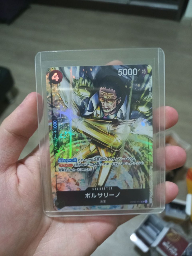Borsalino OP2 AA Parallel One Piece Tcg Card, Hobbies & Toys, Toys ...