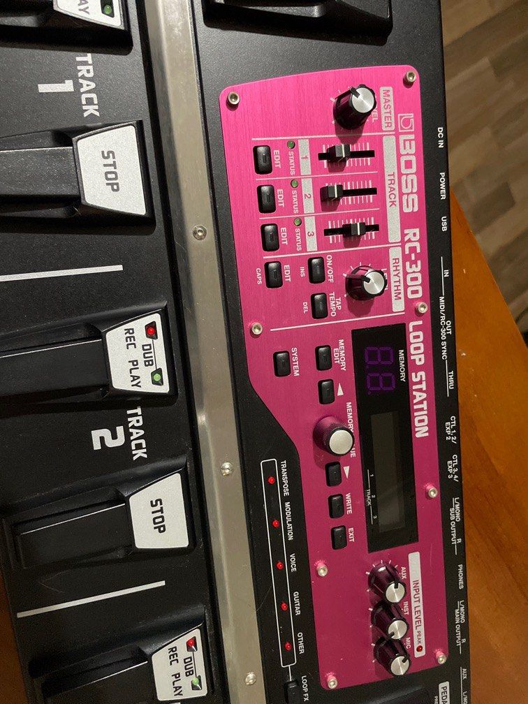 Boss RC 300 Looper pedal, Hobbies & Toys, Music & Media, Musical ...