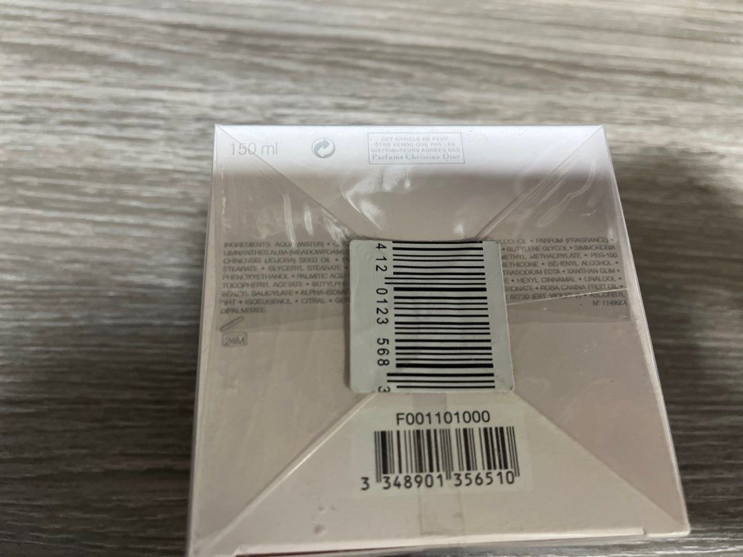 Brand New: Miss Dior Fresh Body Cream 150ml, Beauty & Personal Care ...