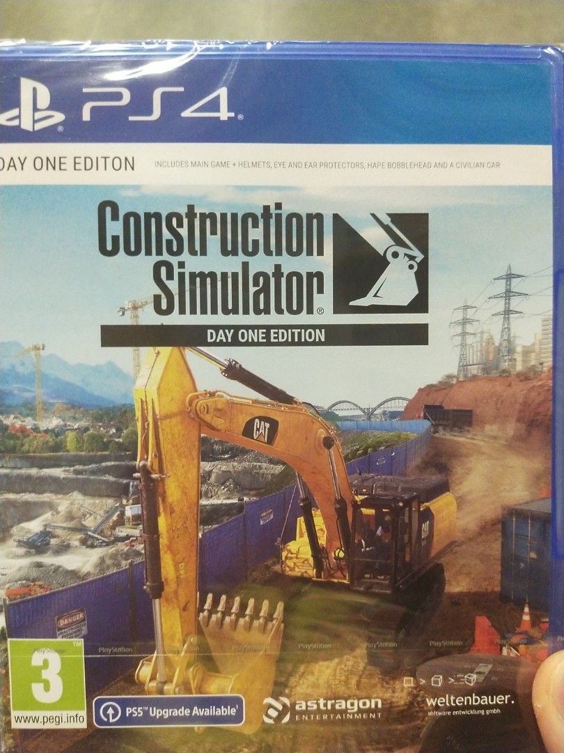 Brand new ps4 construction simulator, Video Gaming, Video Games ...