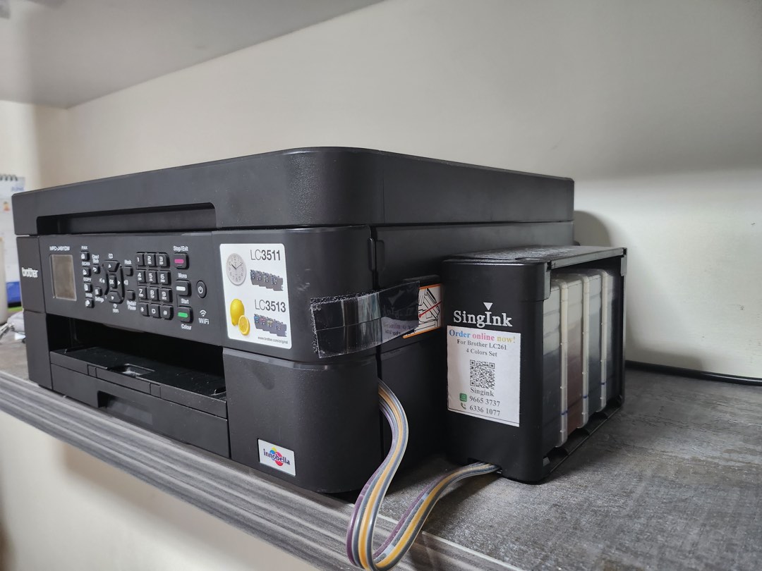 Brother Printer with refillable ink, Computers & Tech, Printers ...