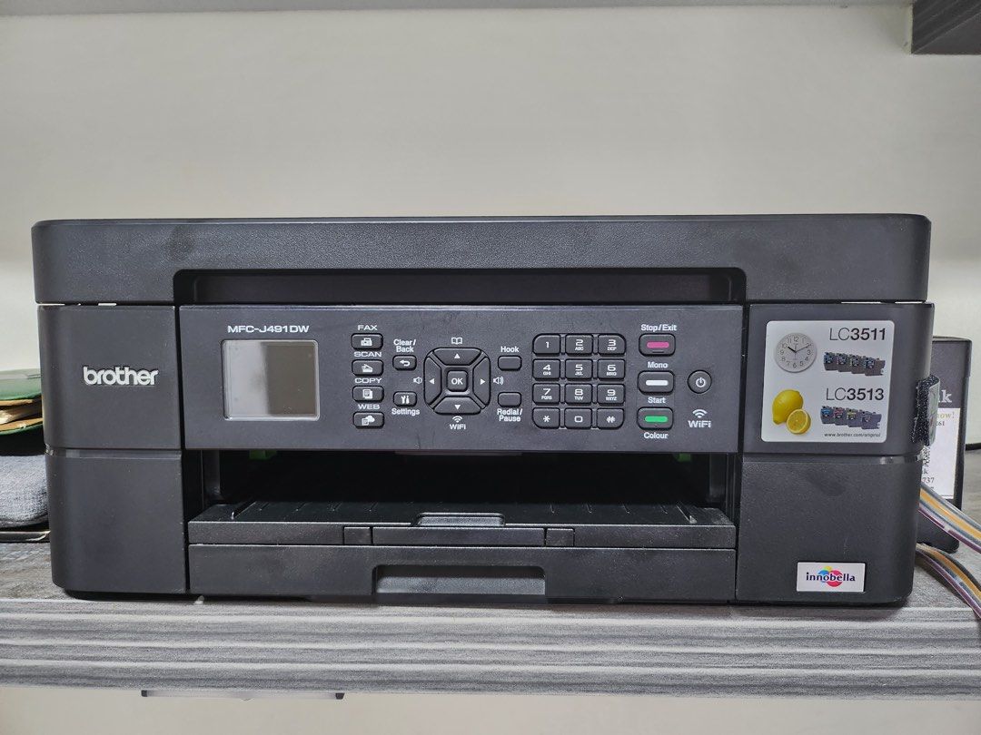 Brother Printer with refillable ink, Computers & Tech, Printers ...