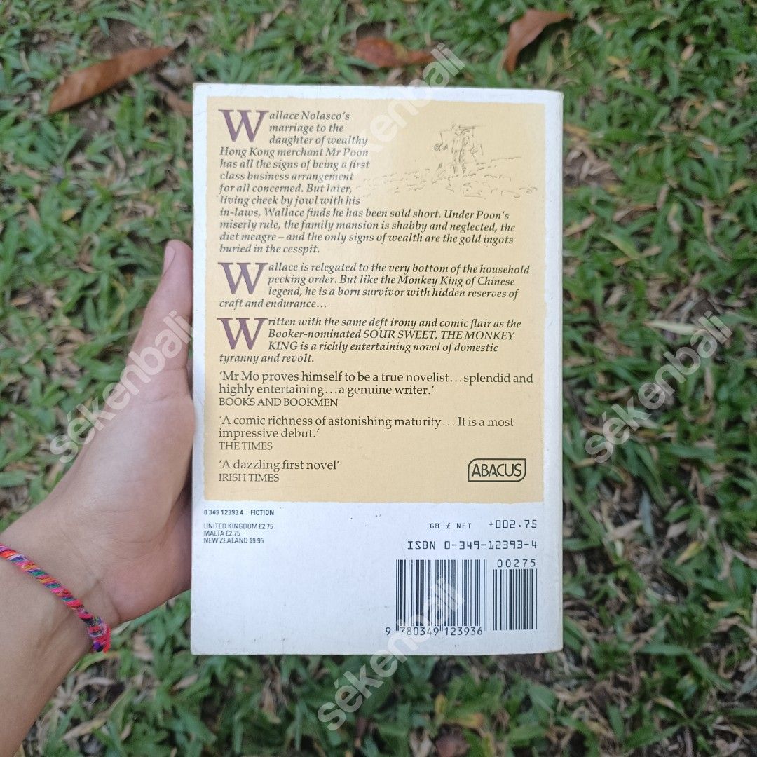 Buku/Novel Preloved Timothy Mo - The Monkey King (1984), Buku & Alat ...