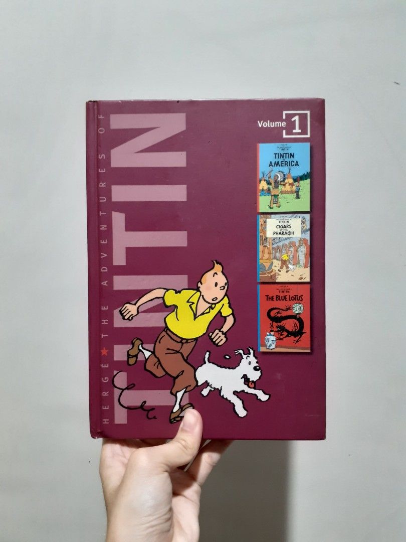 [Bundle] Tintin Collection Vol.1 & 2 + Prisoners of the Sun on Carousell