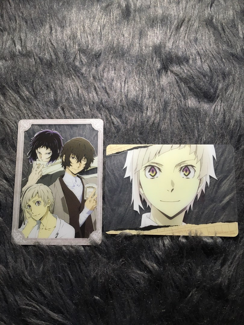 Bungo Stray Dogs Transparent Cards on Carousell