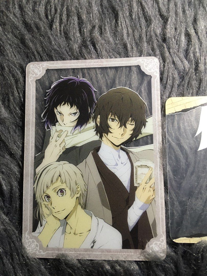 Bungo Stray Dogs Transparent Cards on Carousell