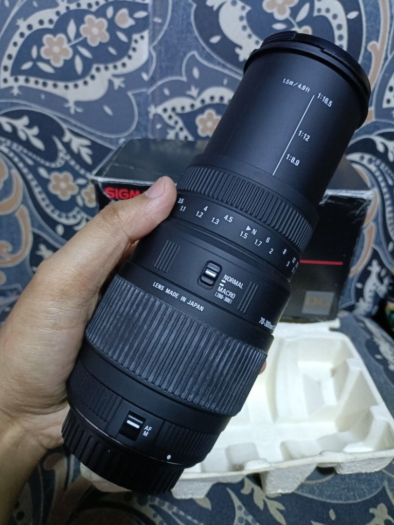 Canon Sigma 70-300mm Telephoto Zoom Lens on Carousell