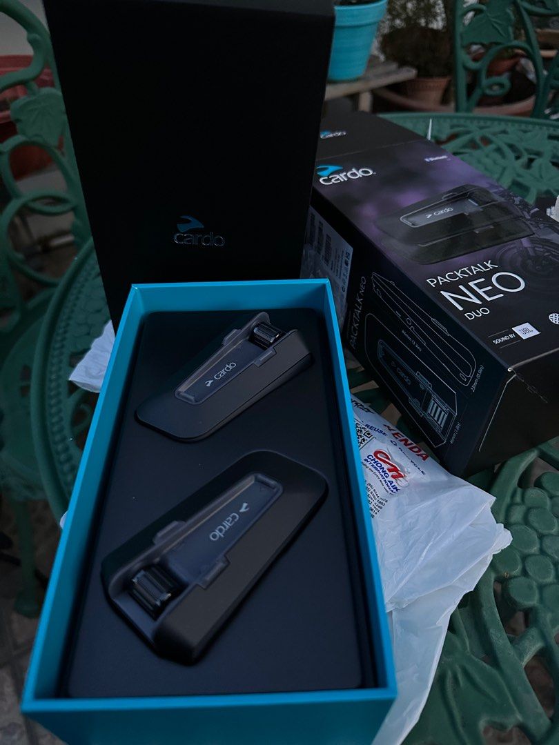 Cardo Packtalk Neo helmet Bluetooth communicator mesh *SINGLE* brand ...