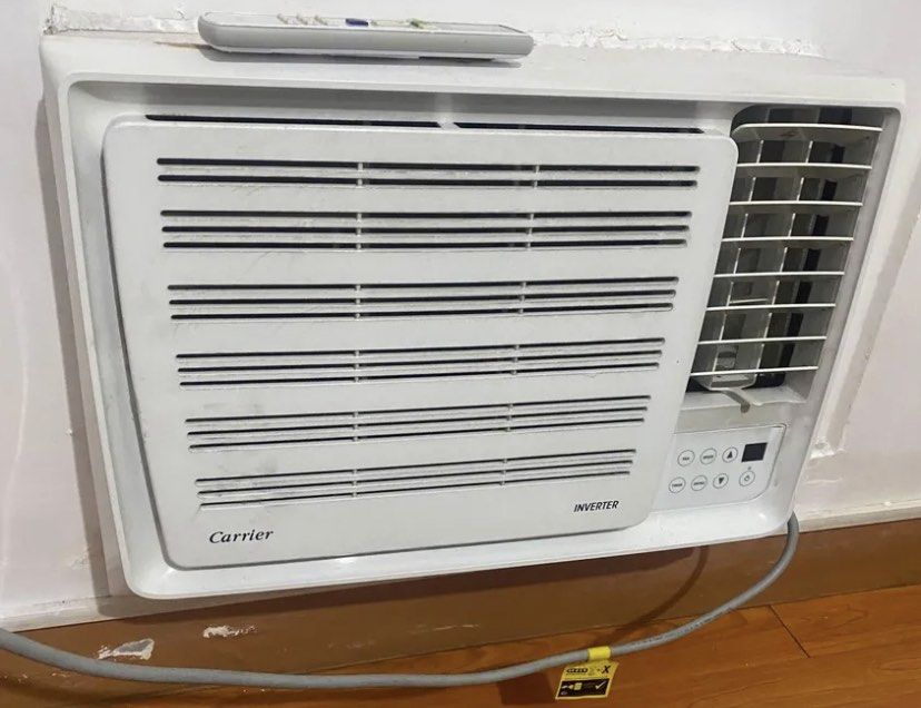 CARRIER INVERTER WINDOWTYPE AIRCON, TV & Home Appliances, Air ...