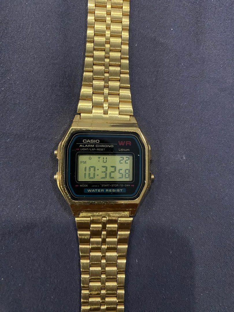 Casio Gold Watch, Women's Fashion, Watches & Accessories, Watches on ...