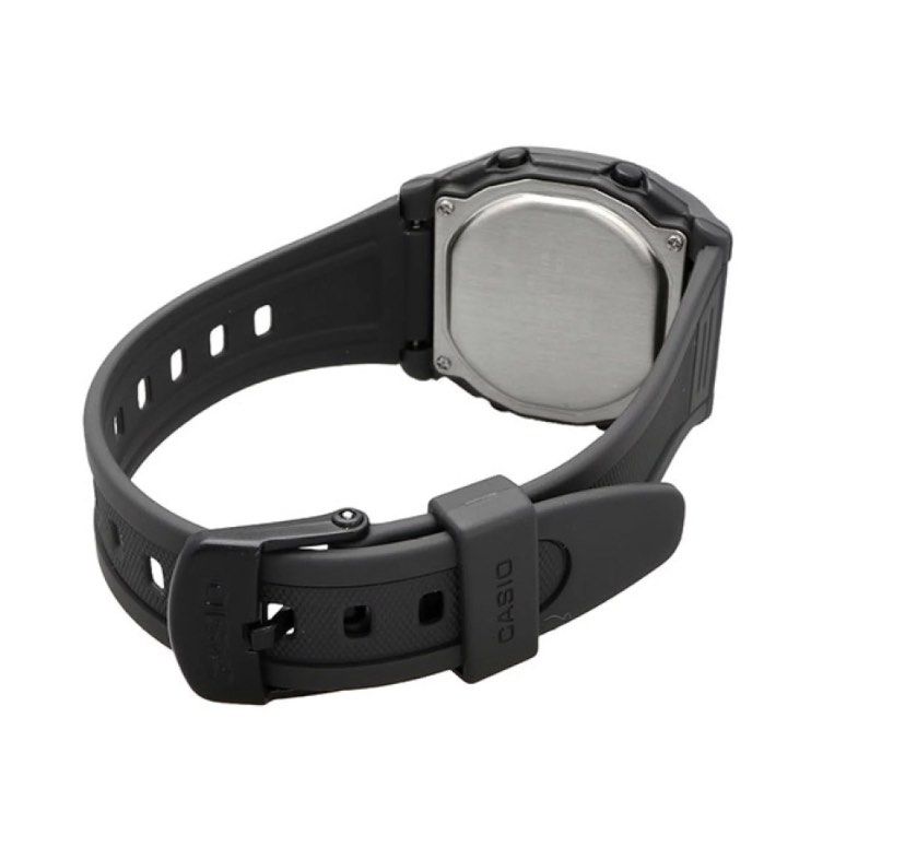 Casio Illuminator W-201-1B Digital Quartz Watch W201-1B Gray W201 Brand ...