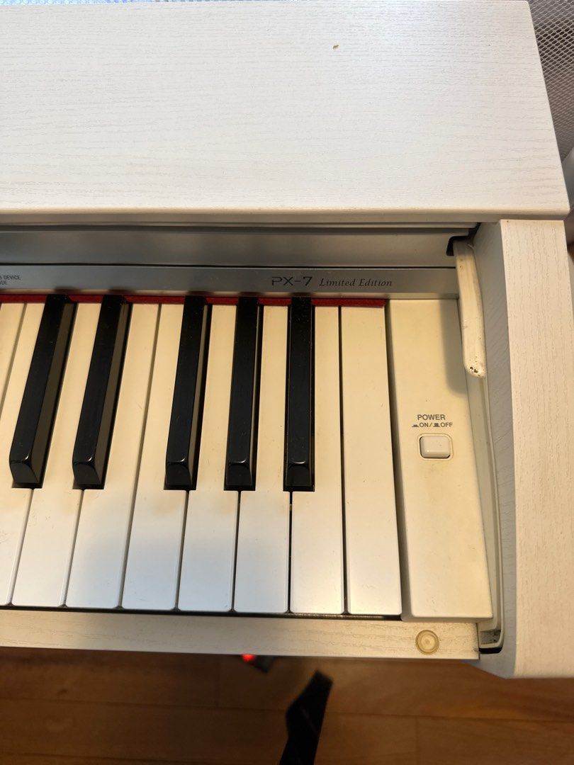Casio PX-7 White Digital Piano Limited Edition, Hobbies & Toys, Music ...