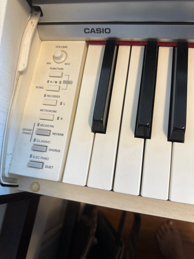 Casio PX-7 White Digital Piano Limited Edition, Hobbies & Toys, Music ...