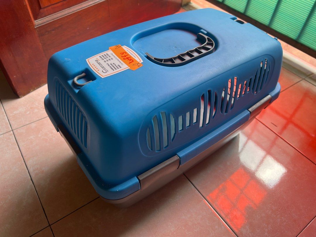 Cat Carrier / sangkar kucing, Pet Supplies, Homes & Other Pet ...