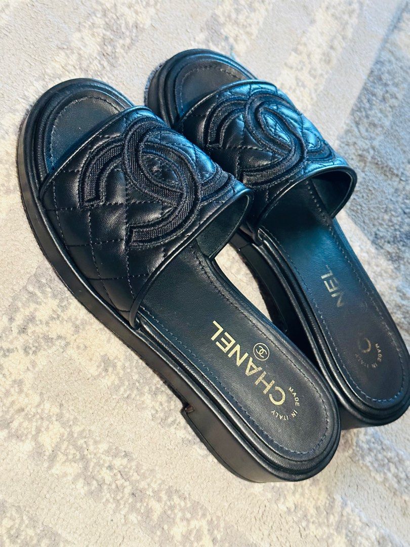 Chanel Sandals, Women's Fashion, Footwear, Sandals on Carousell