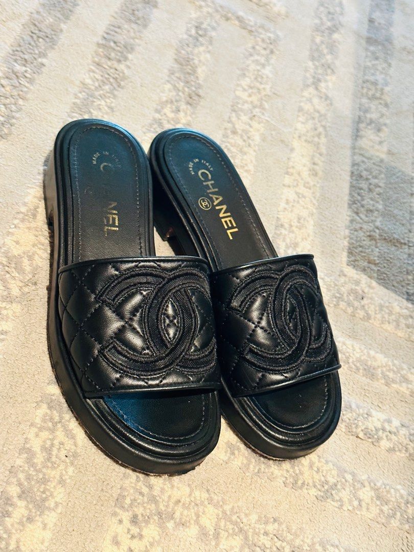 Chanel Sandals, Women's Fashion, Footwear, Sandals on Carousell