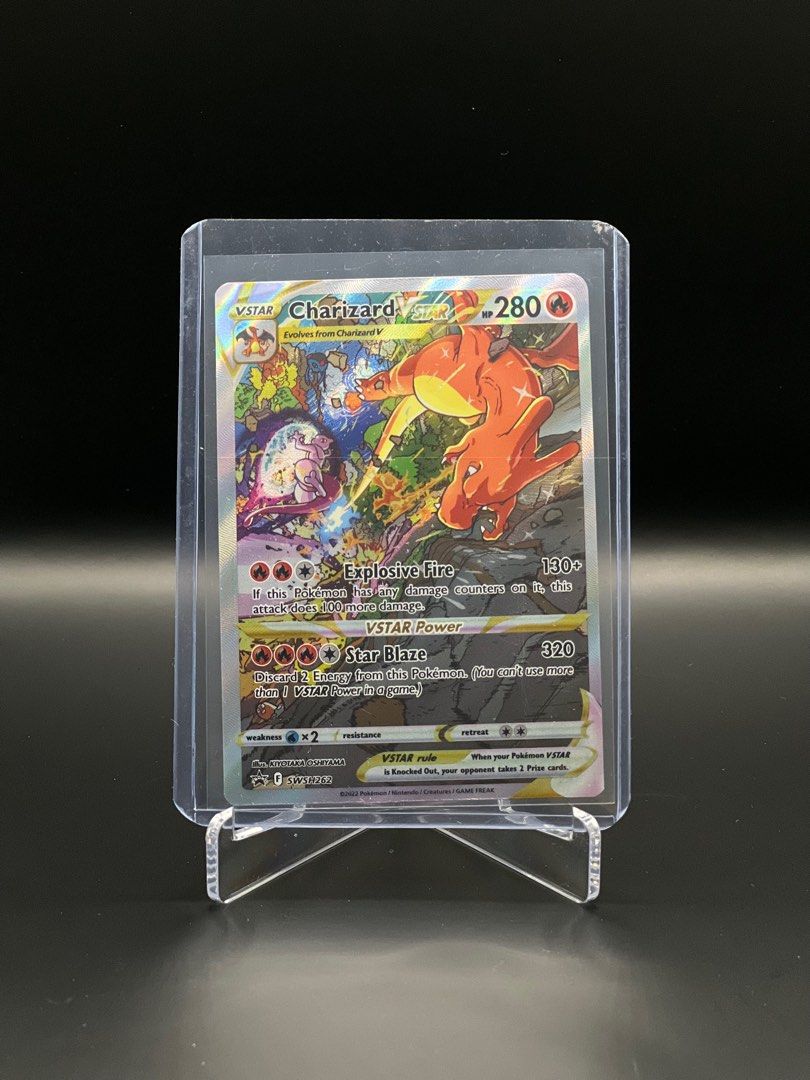 Charizard Vstar UPC Promo Pokemon, Hobbies & Toys, Toys & Games on ...