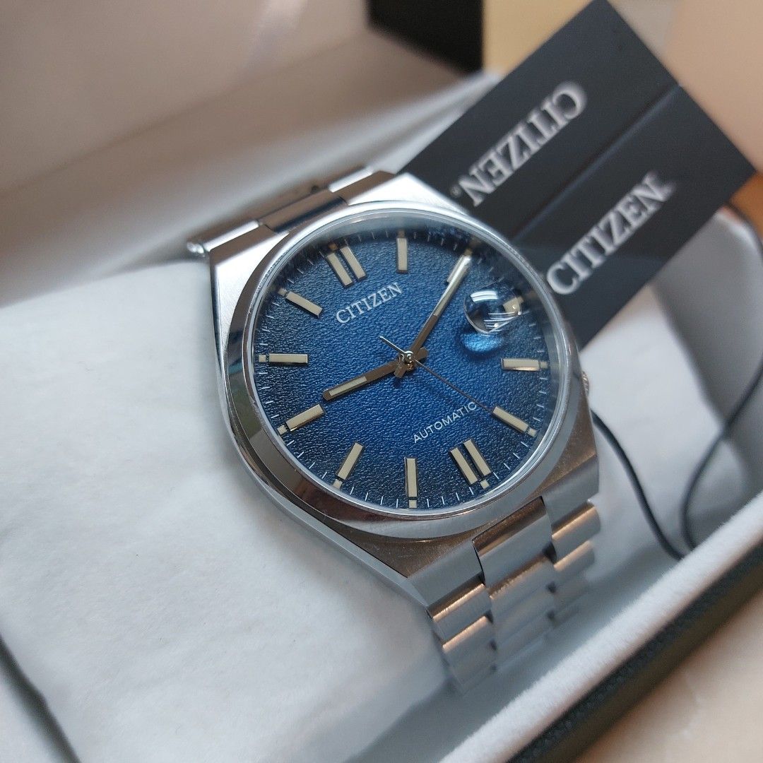 Citizen Tsuyosa Gradient Blue Dial Automatic NJ0151-88L on Carousell