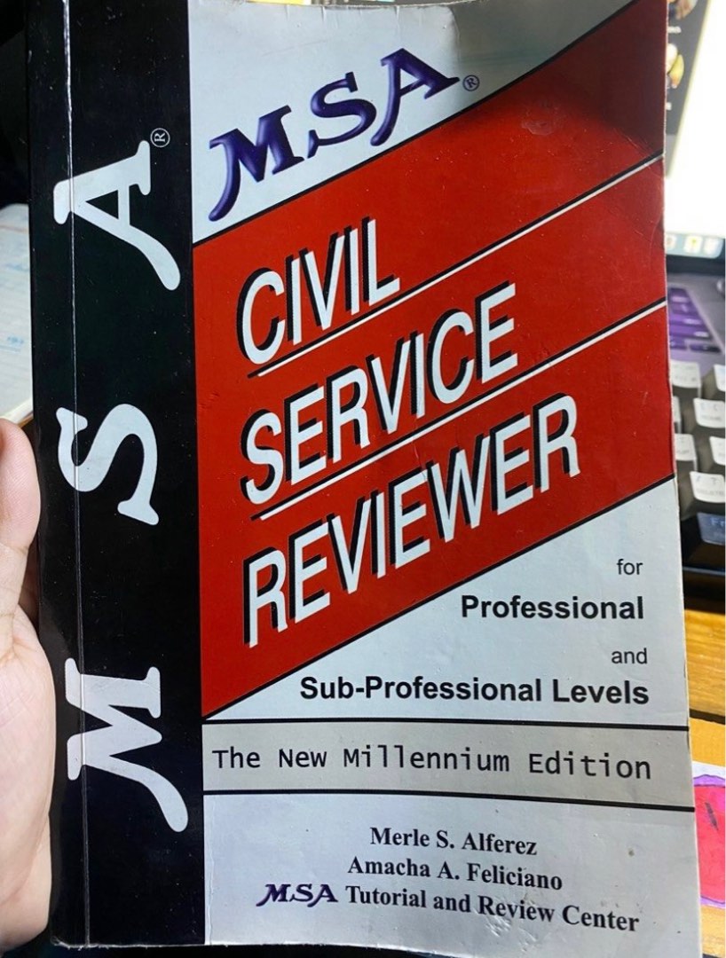 CIVIL SERVICE REVIEWER, Hobbies & Toys, Books & Magazines, Assessment ...
