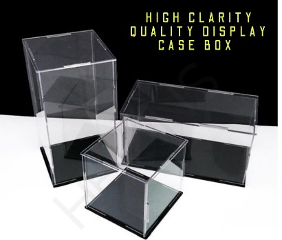 Clear Acrylic Display Case Box High Clarity for Action Figures, Toys ...